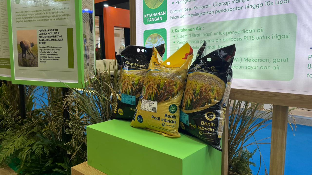 Benih Padi Unggul PT Sang Hyang Seri Hadir di Trade Expo Indonesia 2025 ...